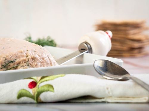 Dill Salmon Mousse - In the Kitch