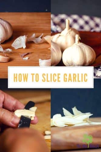How to Slice Garlic - In the Kitch