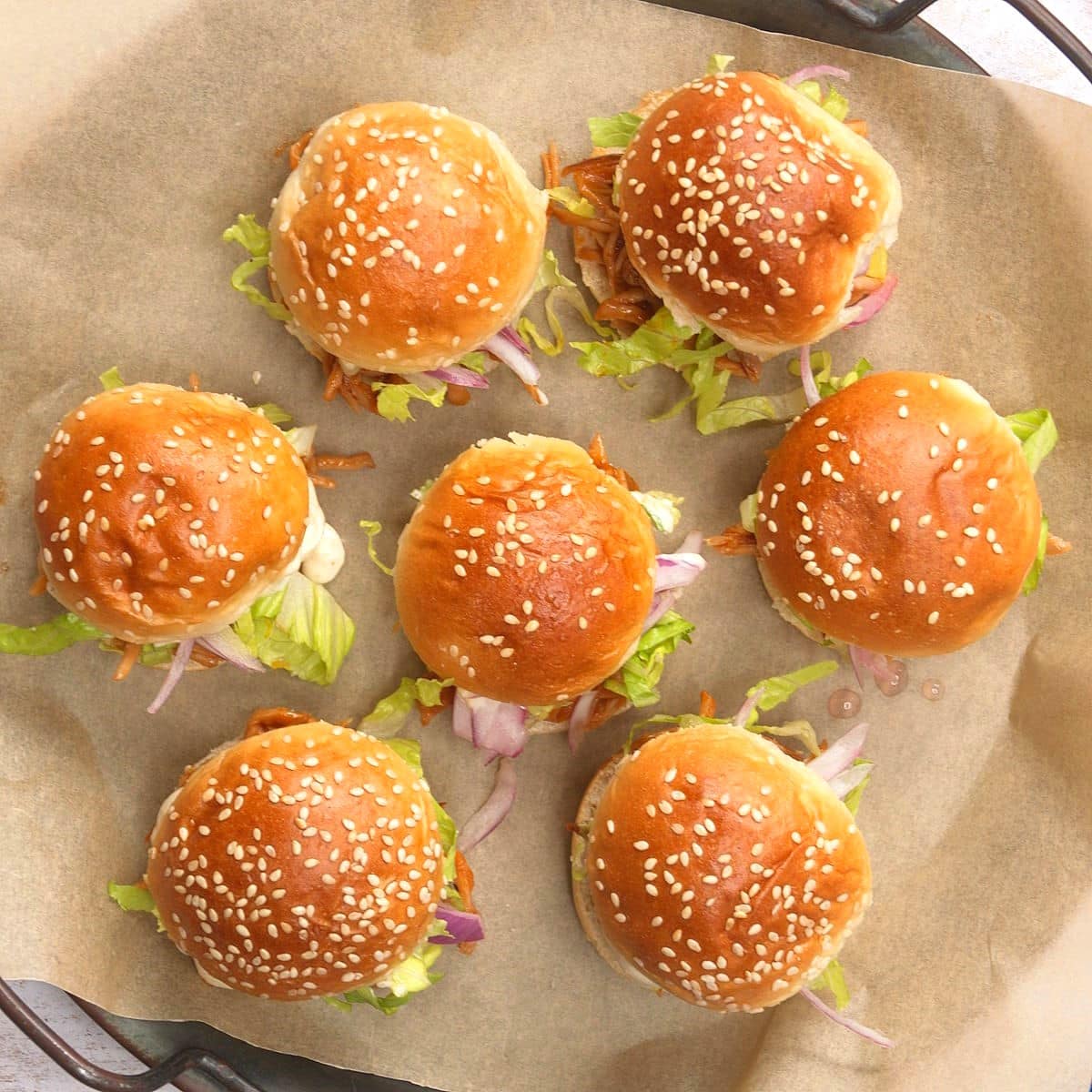 4th of July Pulled Pork Sliders - In the Kitch