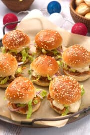 4th of July Pulled Pork Sliders - In the Kitch