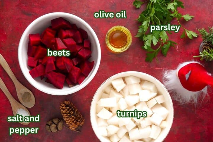 Christmas Side Dish: Roasted Beet & Turnip Duo - In the Kitch