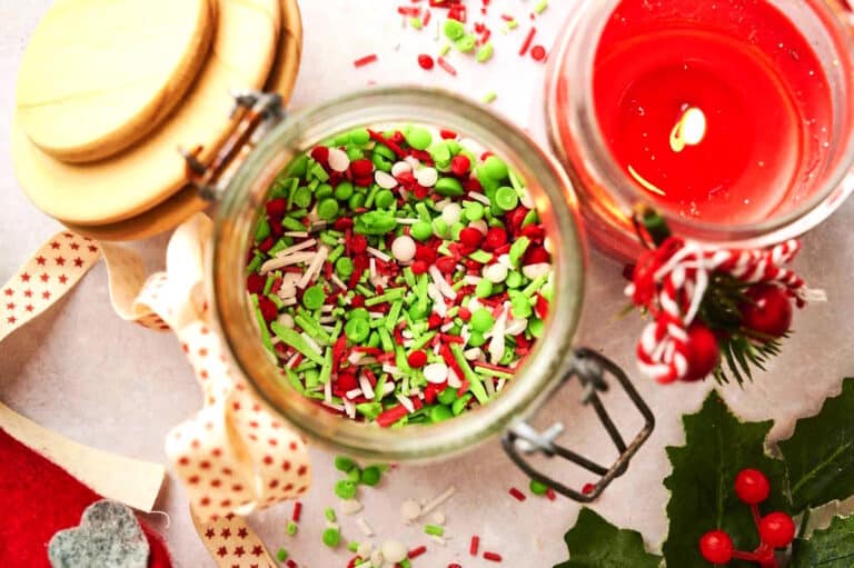 Homemade Christmas Sprinkles - In the Kitch