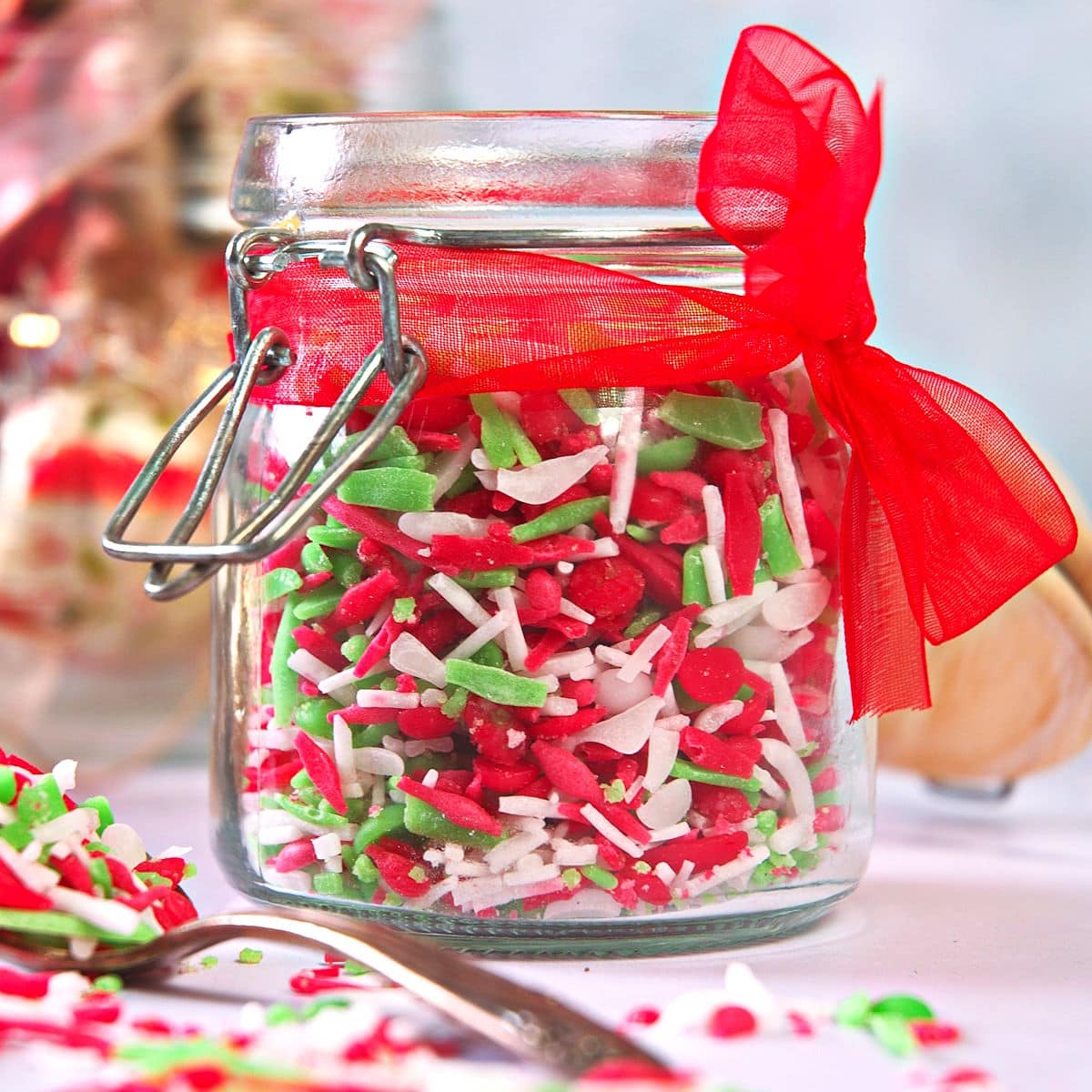 Homemade Christmas Sprinkles - In the Kitch