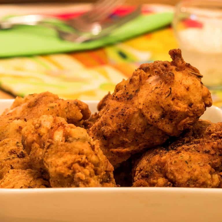 Electric Skillet Fried Chicken - In the Kitch