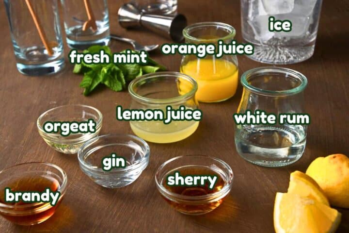 Fog Cutter Cocktail - In the Kitch