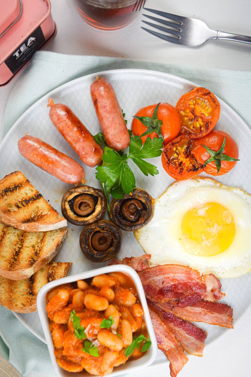 Electric Skillet Full English Breakfast - In the Kitch