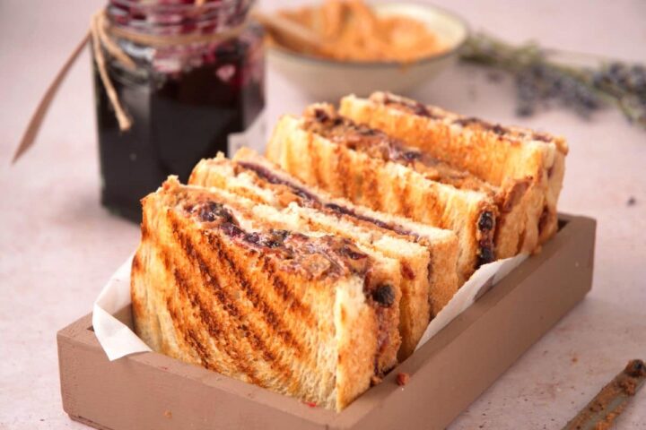 Grilled PBJ Sandwiches - In the Kitch