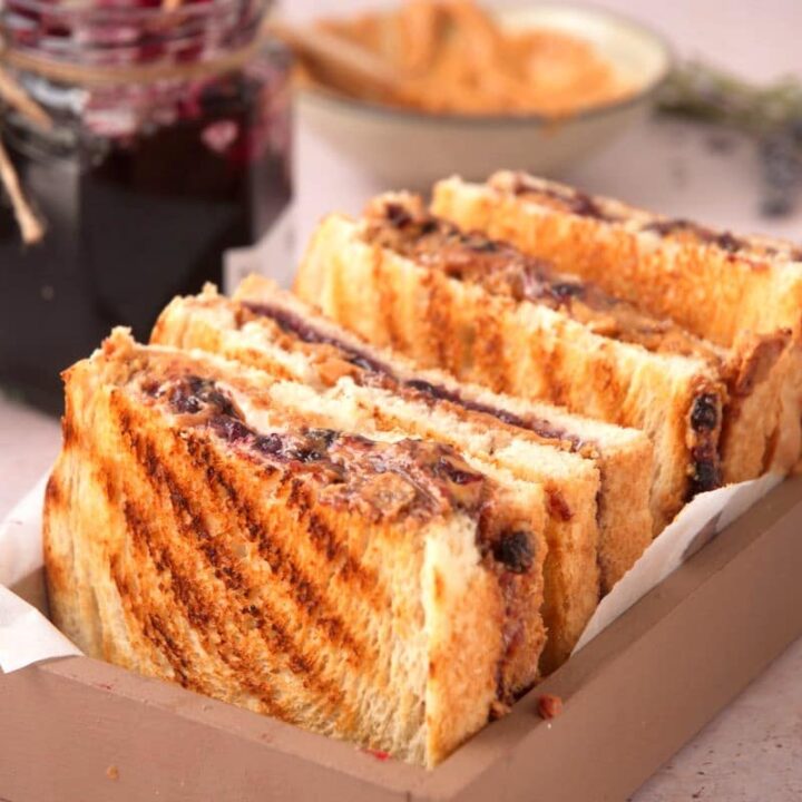 Grilled PBJ Sandwiches - In the Kitch