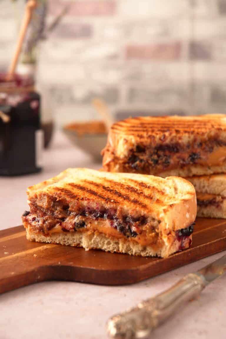 Grilled PBJ Sandwiches - In the Kitch