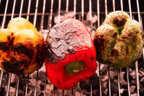 How to Grill Peppers - In the Kitch