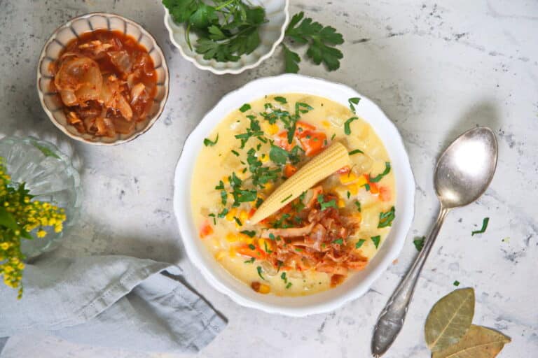 Kimchi Chowder - In the Kitch