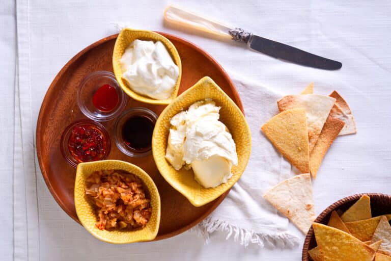 Kimchi Cream Cheese Spread - In the Kitch
