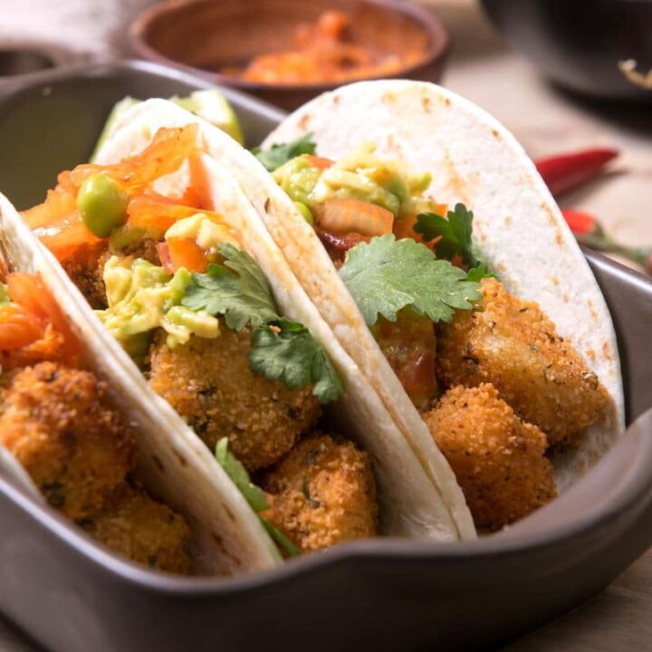 Kimchi Tacos - In the Kitch