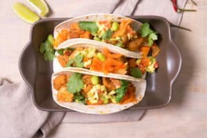 Kimchi Tacos - In the Kitch
