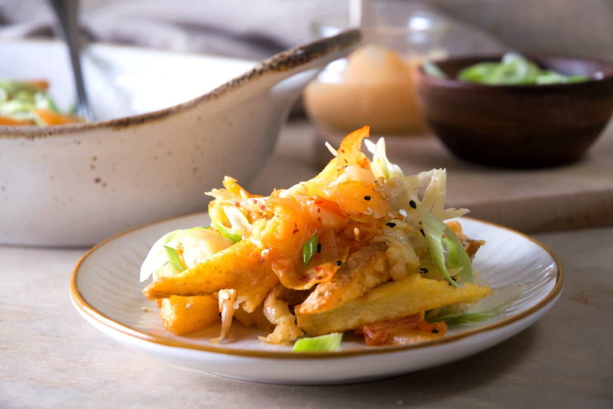 Kimchi Fries - In the Kitch