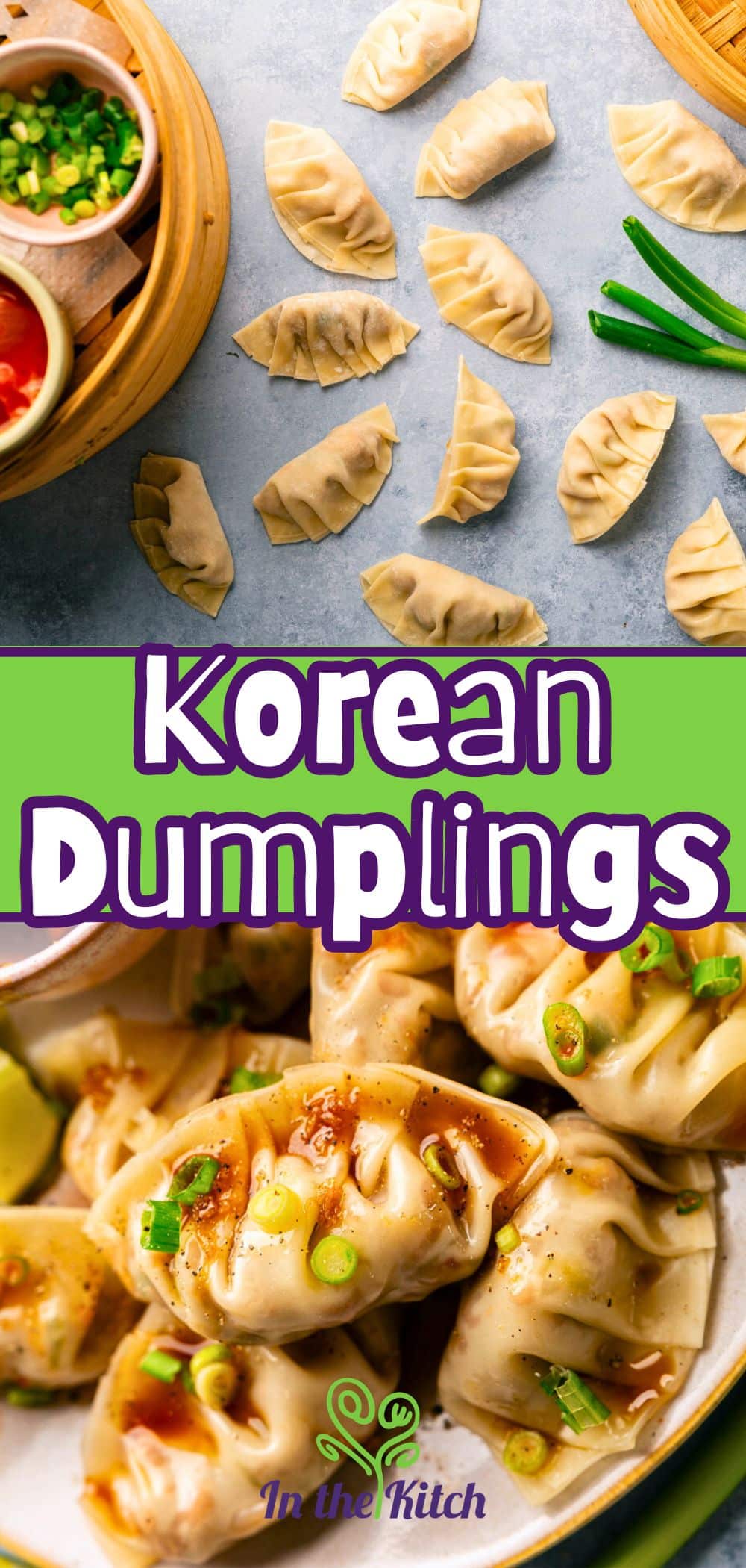 Kimchi Dumplings - In the Kitch