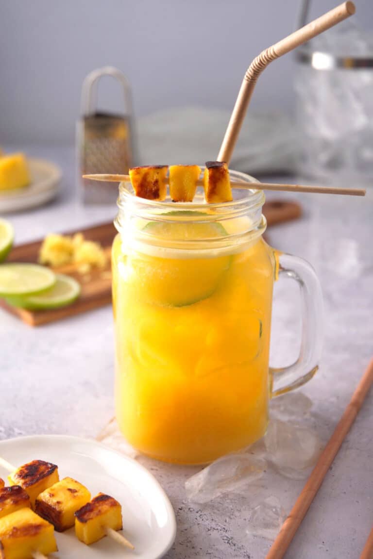 Mango Ginge Cocktail - In the Kitch
