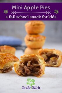 Mini Apple Pies: A Fall School Snack Recipe - In the Kitch