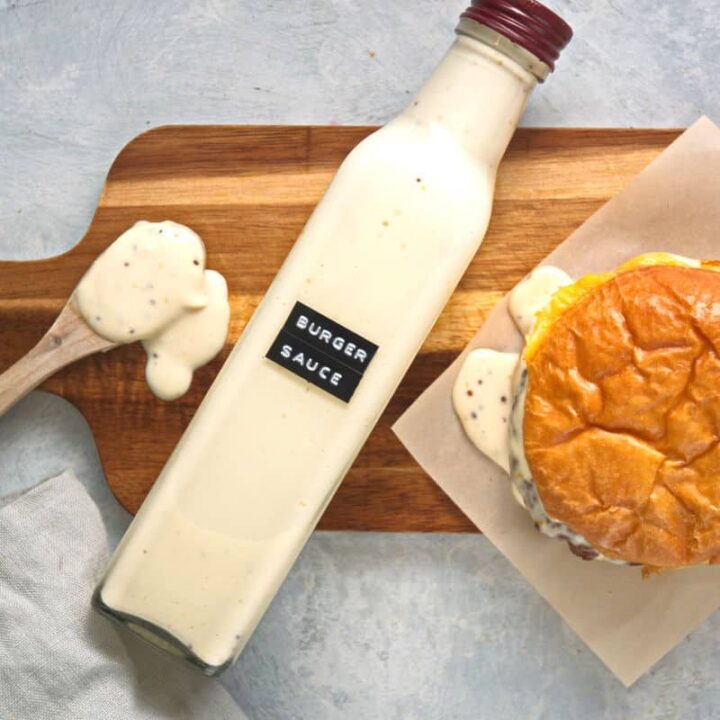 Smoky Maple Burger Sauce - In the Kitch