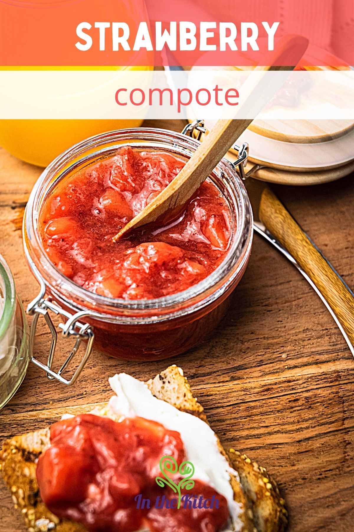 Easy Homemade Strawberry Compote - In the Kitch