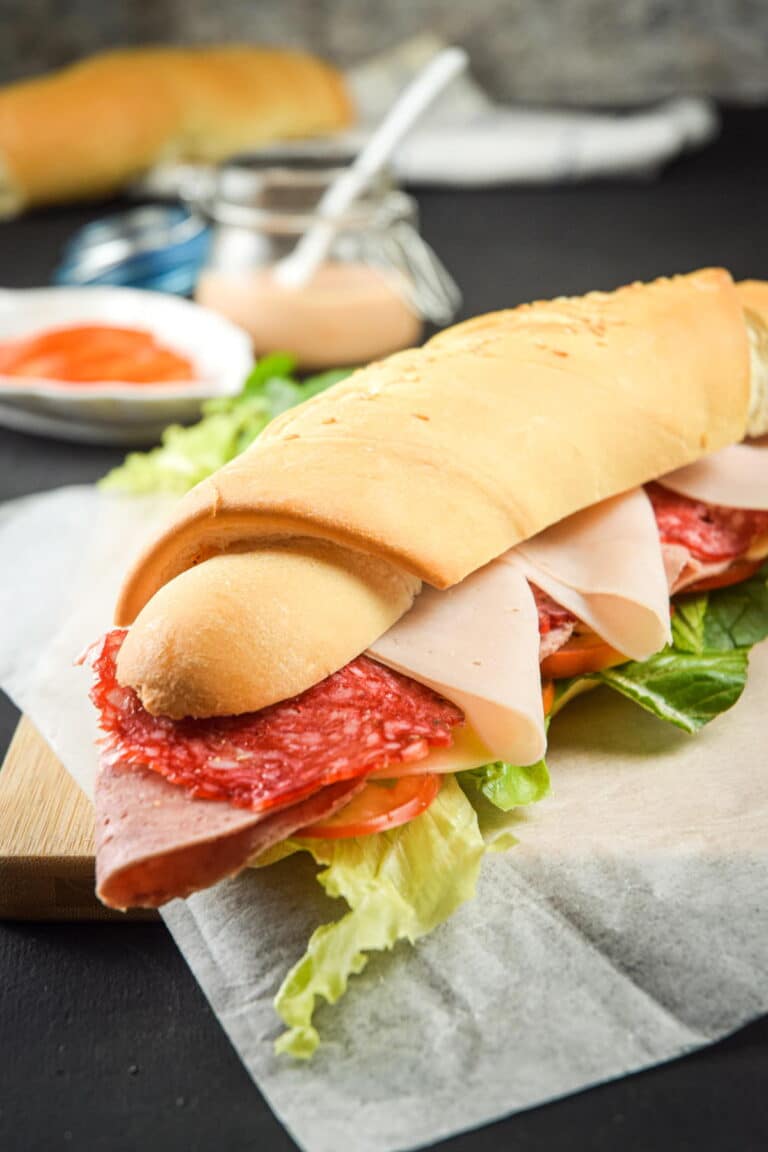Triple Meat Sub Sandwich - In the Kitch