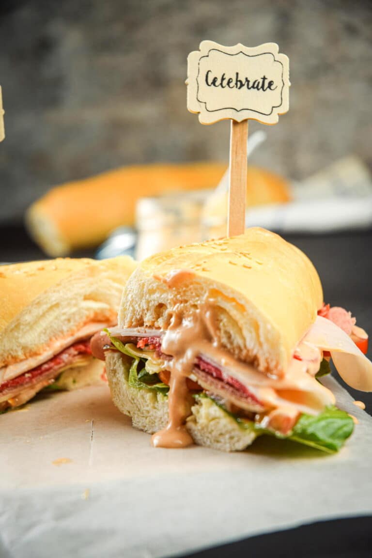 Triple Meat Sub Sandwich - In the Kitch