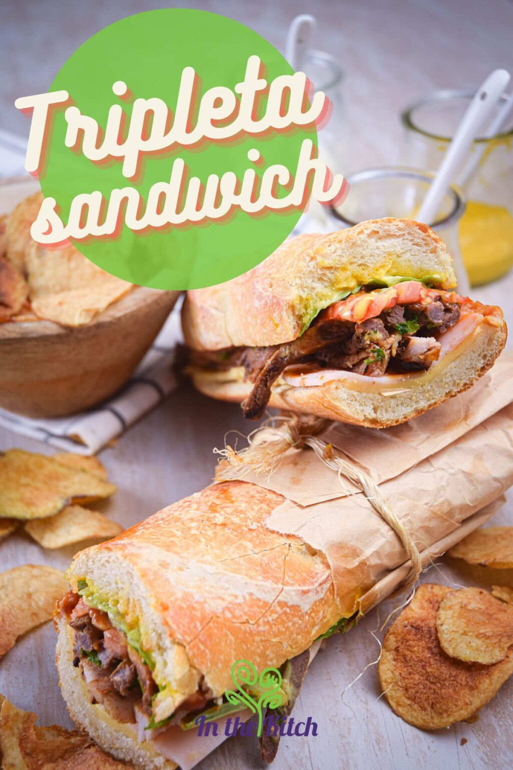 Puerto Rican Tripleta Sandwich - In the Kitch