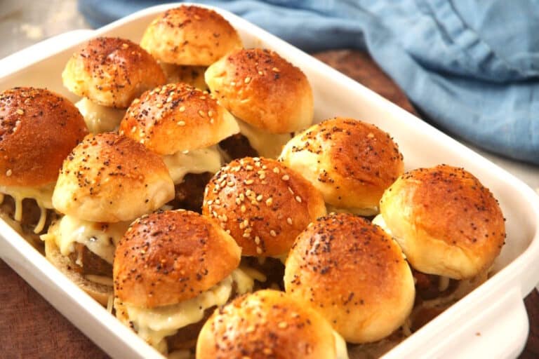 Baked Bison Sliders - In the Kitch