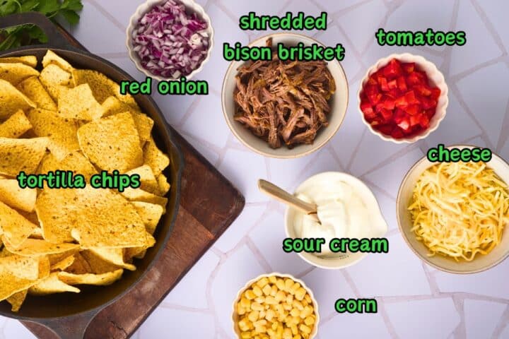 Bison Brisket Nachos - In the Kitch