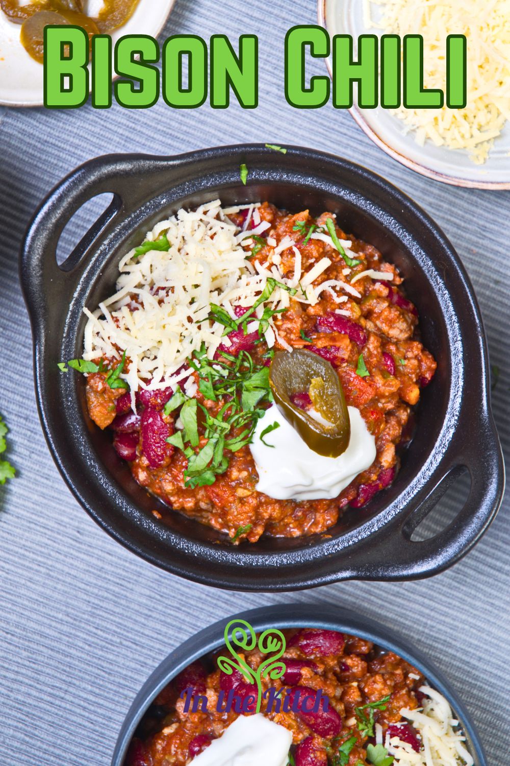 Slow Cooker Bison Chili - In the Kitch