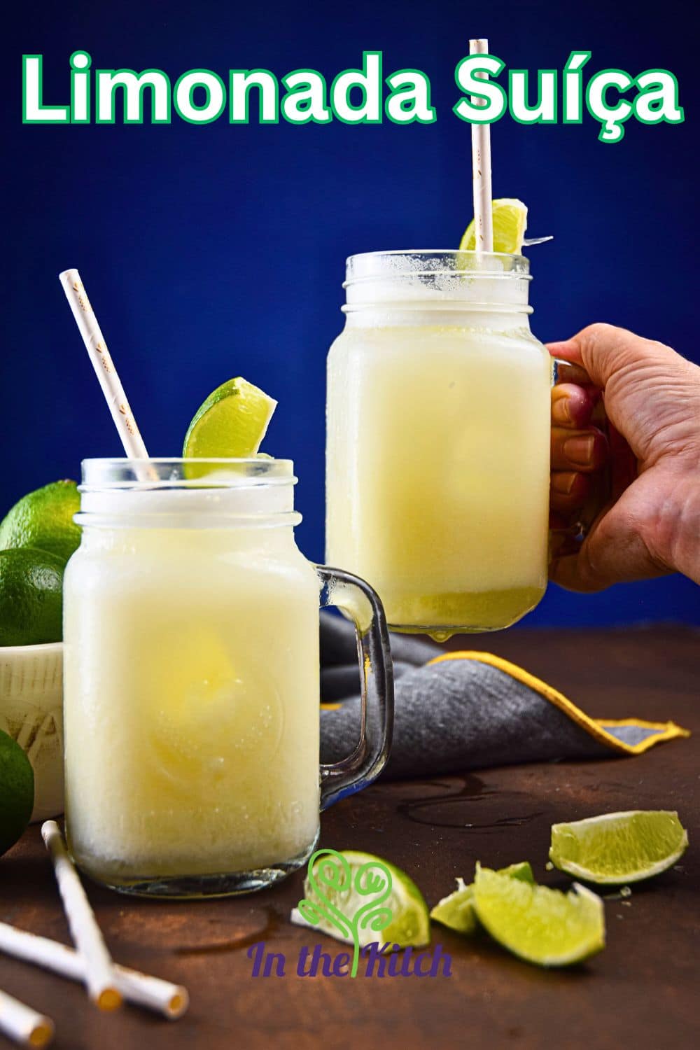 Brazilian Lemonade (Limonada Suíça) - In the Kitch