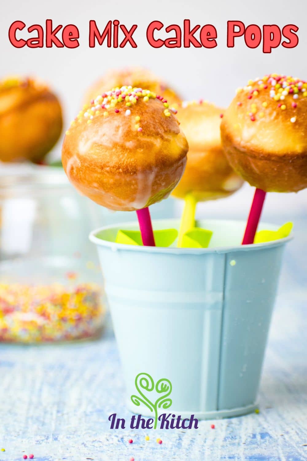 How to Make Cake Pops with Cake Mix - In the Kitch