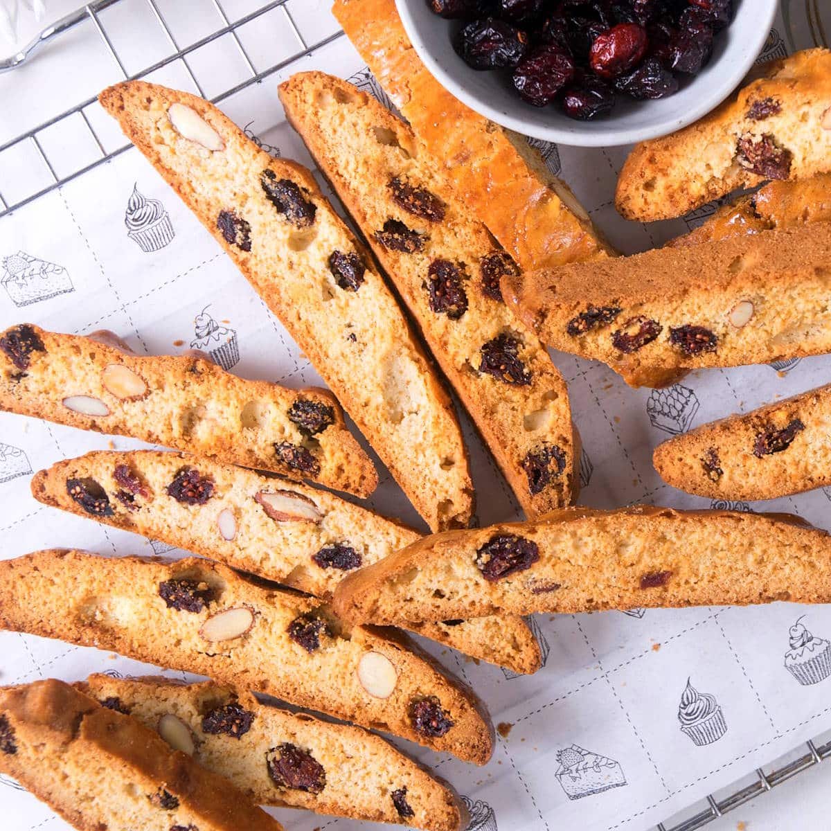 Cranberry Biscotti - In the Kitch