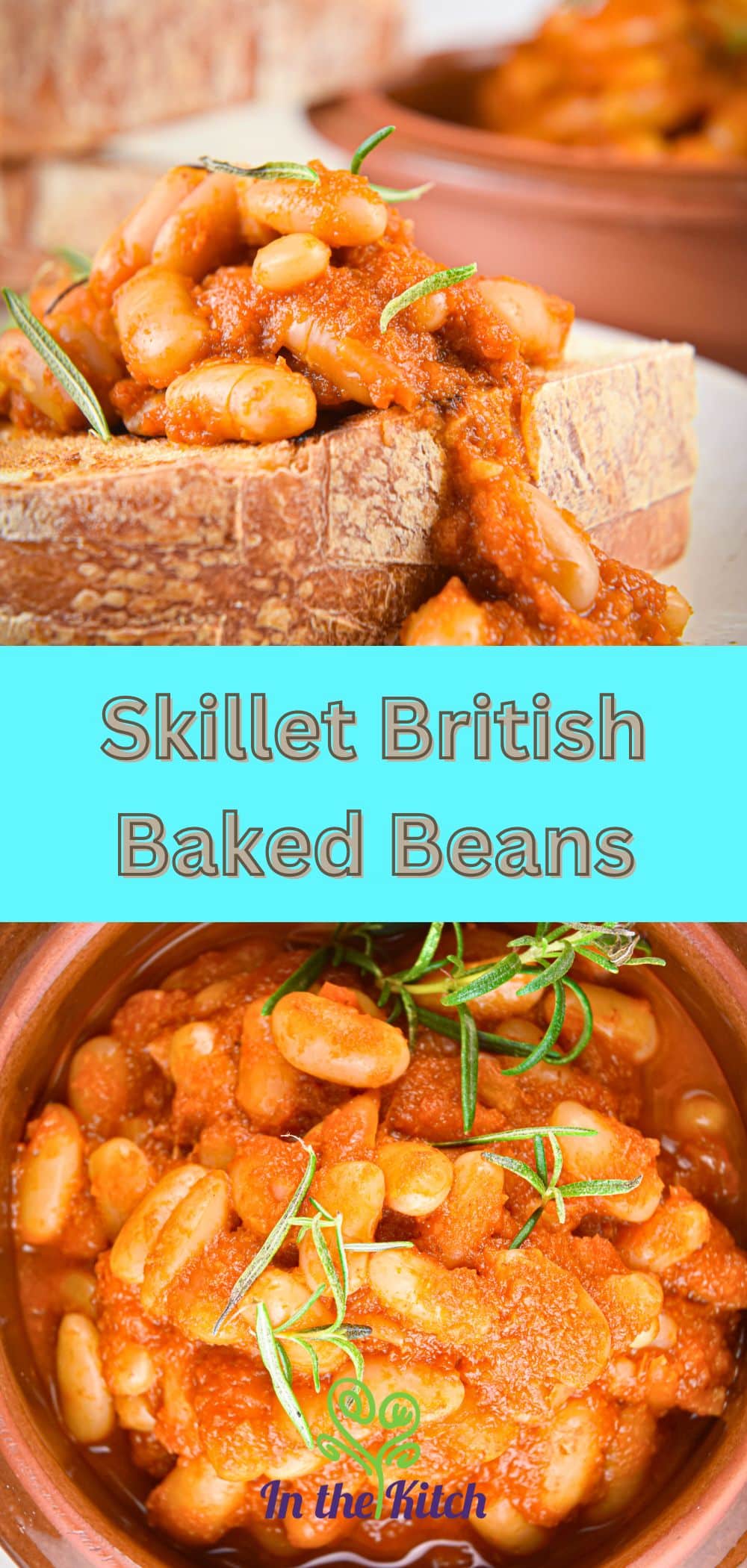 Skillet Baked Beans (British Style) - In the Kitch