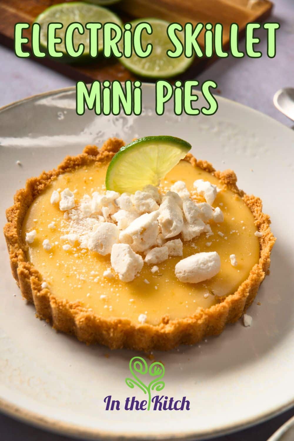 Electric Skillet Mini Key Lime Pies - In the Kitch