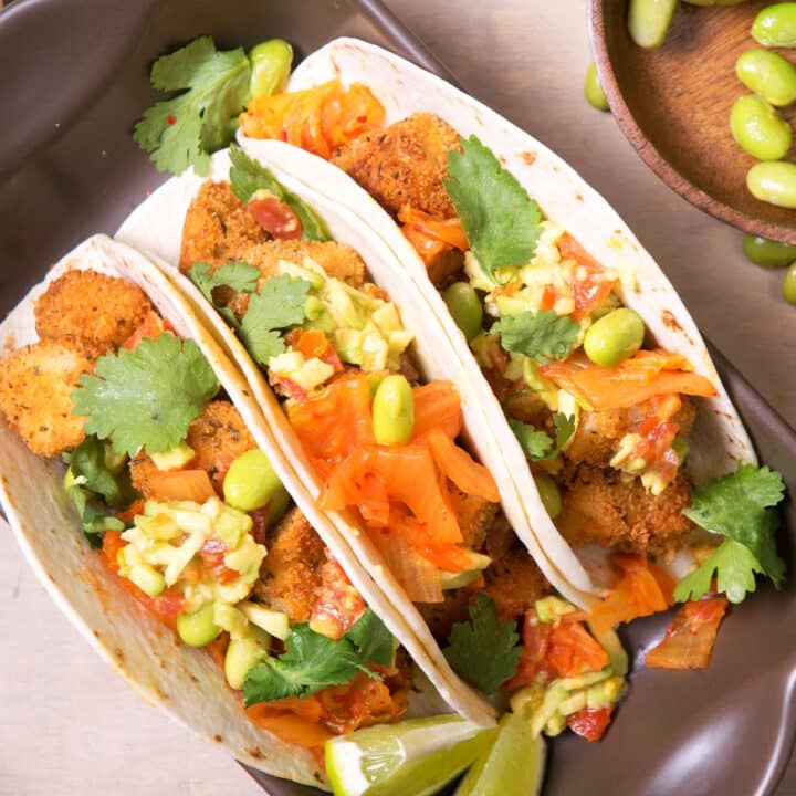 Kimchi Tacos - In the Kitch