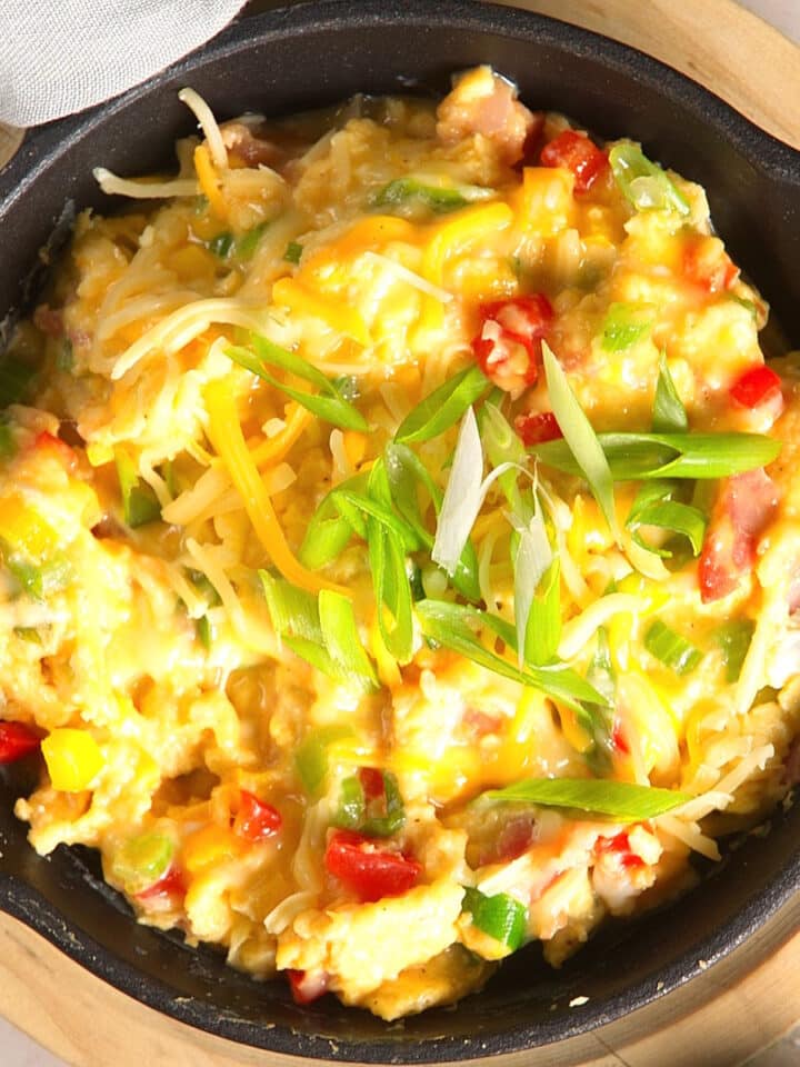 Hamburger Scrambled Eggs - In the Kitch