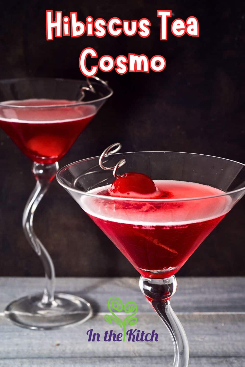 Hibiscus Tea Cosmo - In the Kitch