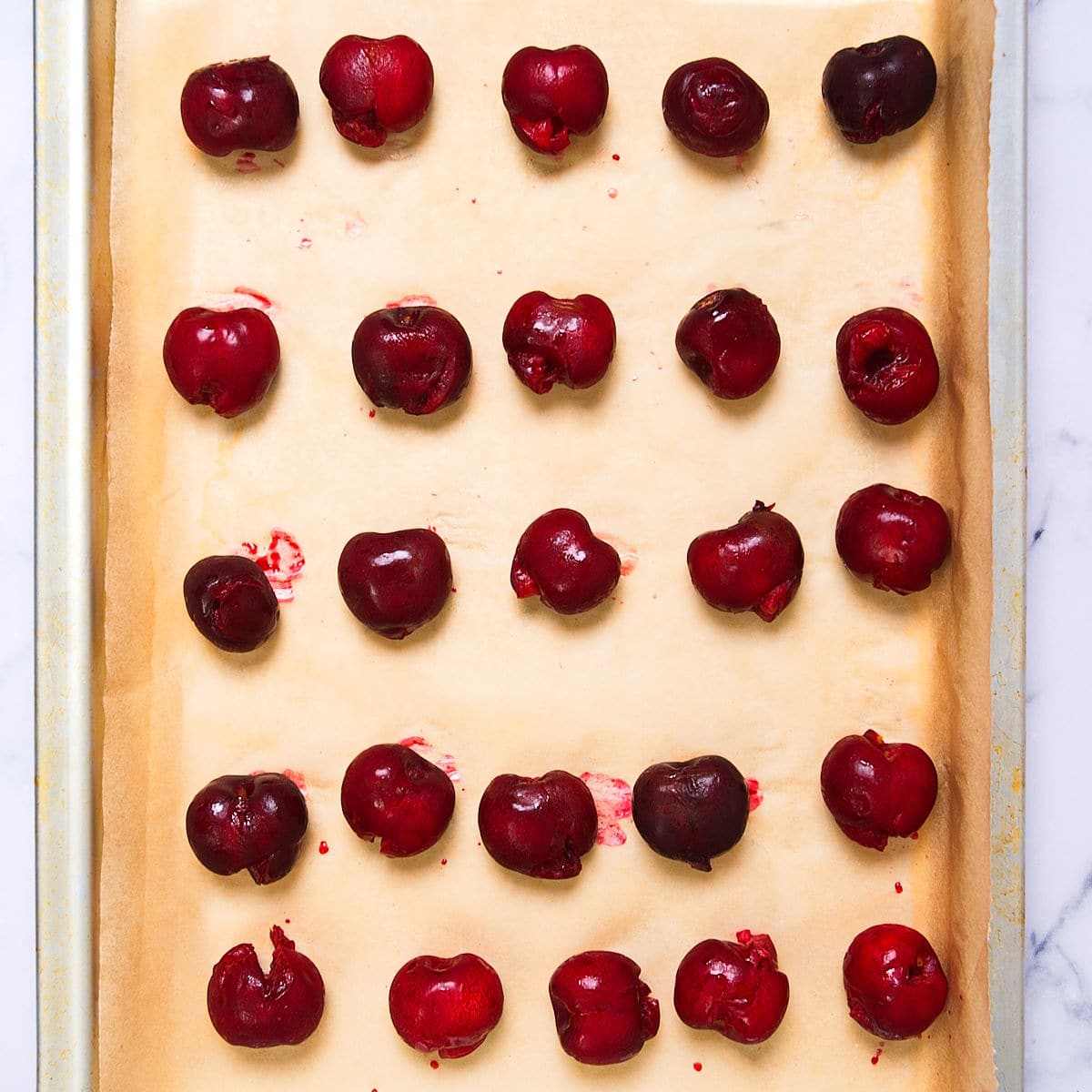 How to Freeze Cherries 2 Ways - In the Kitch