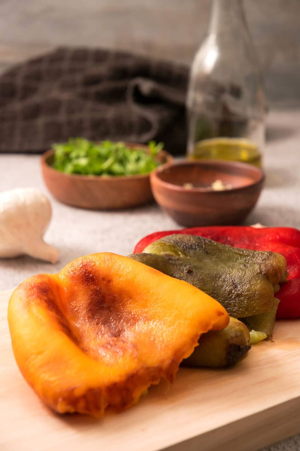 How to Grill Peppers - In the Kitch