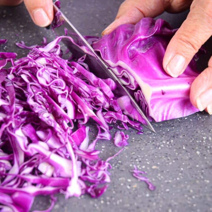 How to Shred Cabbage 3 Ways - In the Kitch
