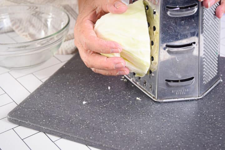 How to Shred Cabbage 3 Ways - In the Kitch