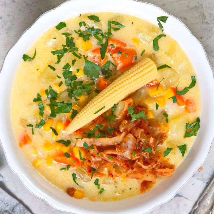 Kimchi Chowder - In the Kitch