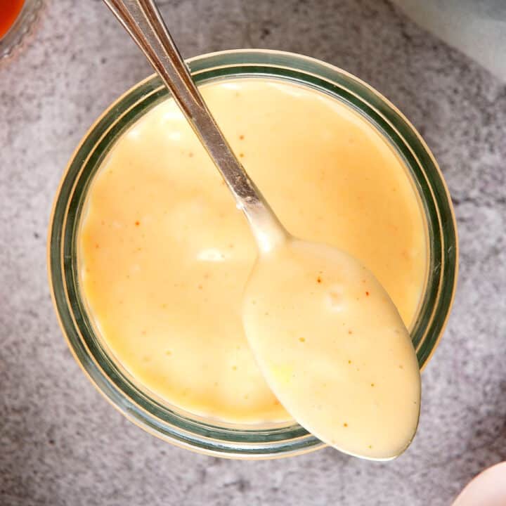 Kimchi Mayo (2 Ways) - In the Kitch