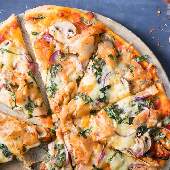 Kimchi Pizza - In the Kitch