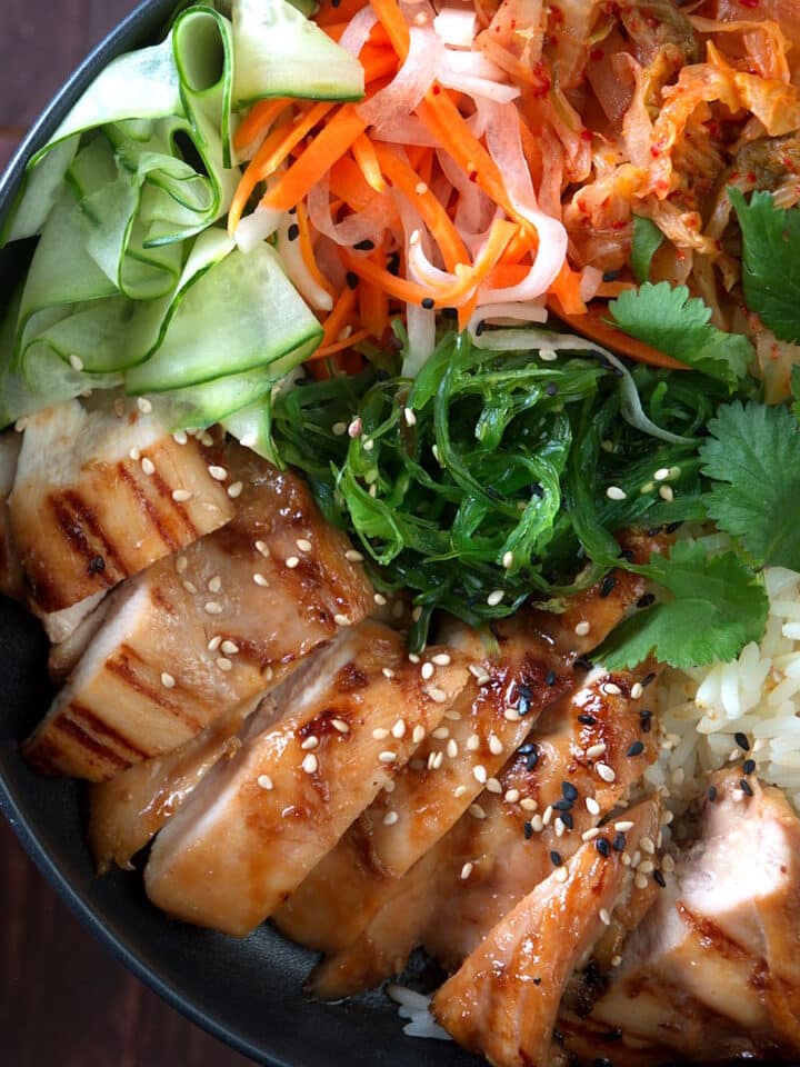 Kimchi Tofu Soup - In the Kitch