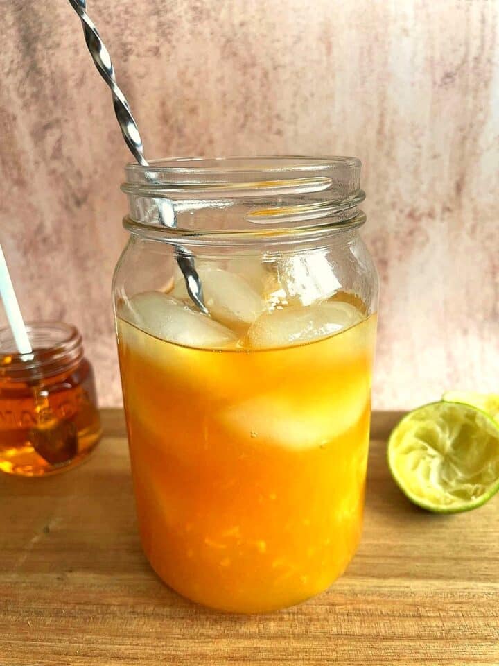 Mango Ginger Cocktail - In the Kitch