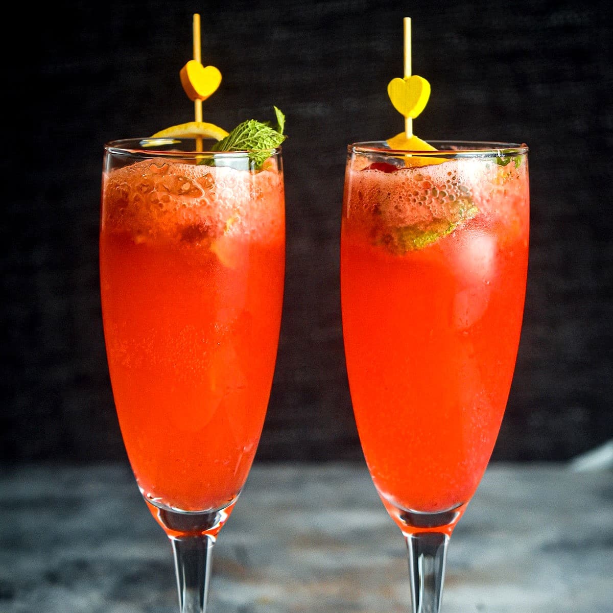 Raspberry Twist Cocktail - In the Kitch