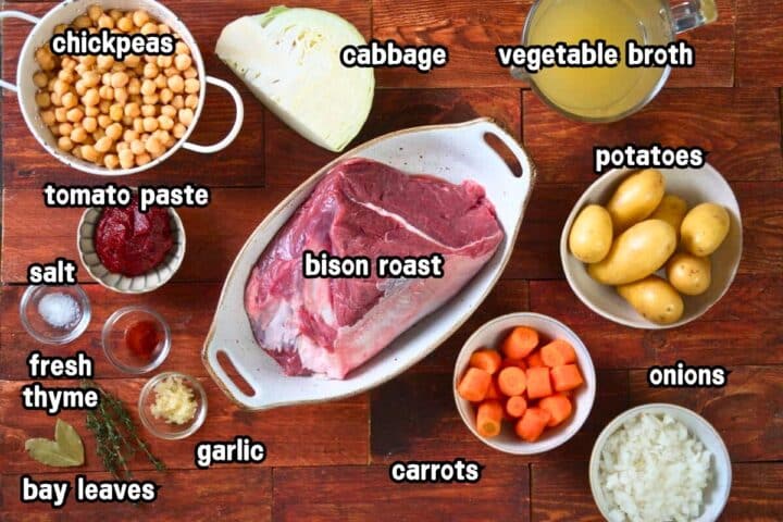 Slow Cooker Bison Roast - In the Kitch