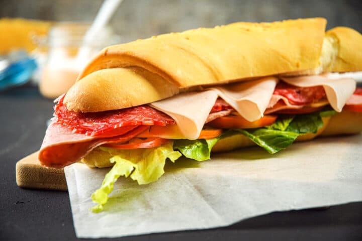 Triple Meat Sub Sandwich - In the Kitch